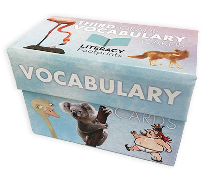 Vocabulary Box Set Third Grade – Literacy Footprints